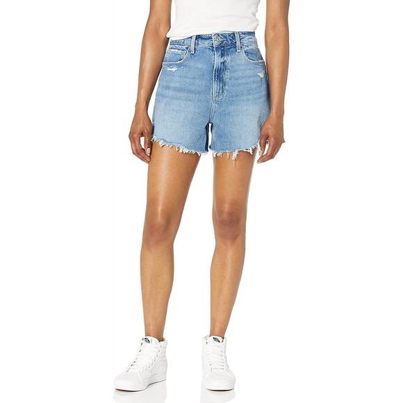 PAIGE | Jeans | New Paige Dani Short In Volar Destructed | Poshmark